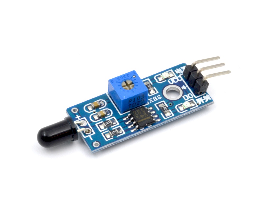 Módulo sensor de llama Infrarrojo | Digital CoDesign