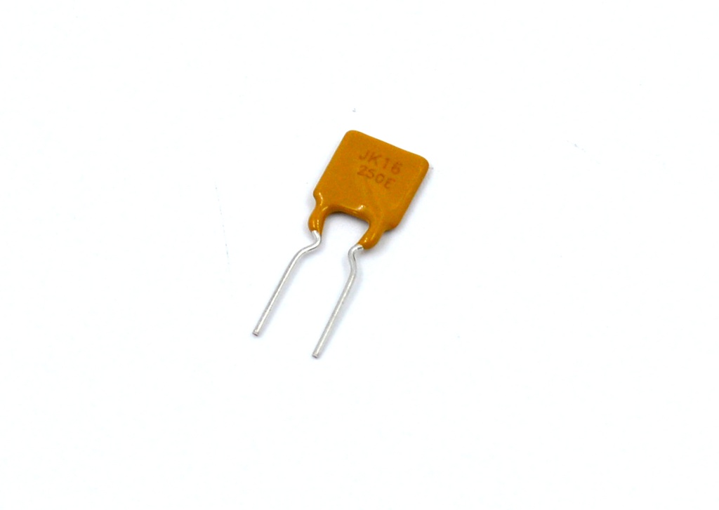 Fusible rearmable PTC Polyfuse 2.5A JK16 | Digital CoDesign
